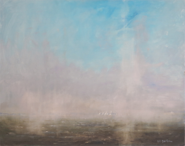 Artist Jill Basham at Handwright Gallery