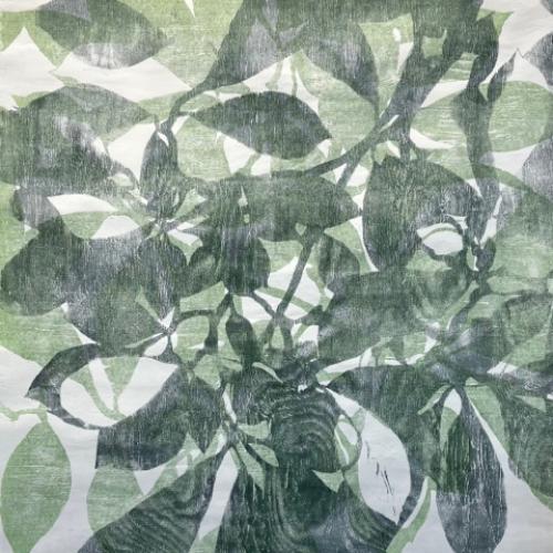 Artist Sally Frank at Handwright Gallery